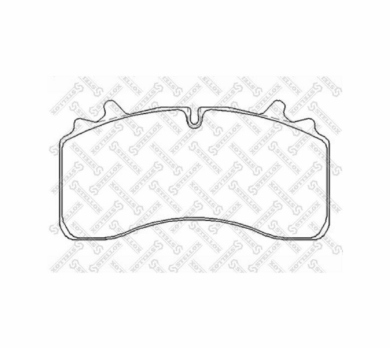 8511427SX колодки дисковые с рк 29162 22.5 SAF SKRB 9022WI Wabco Integral