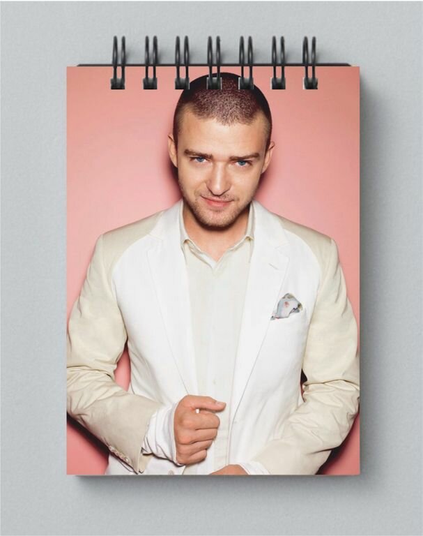 Блокнот Джастин Тимберлейк, Justin Timberlake №18, А6