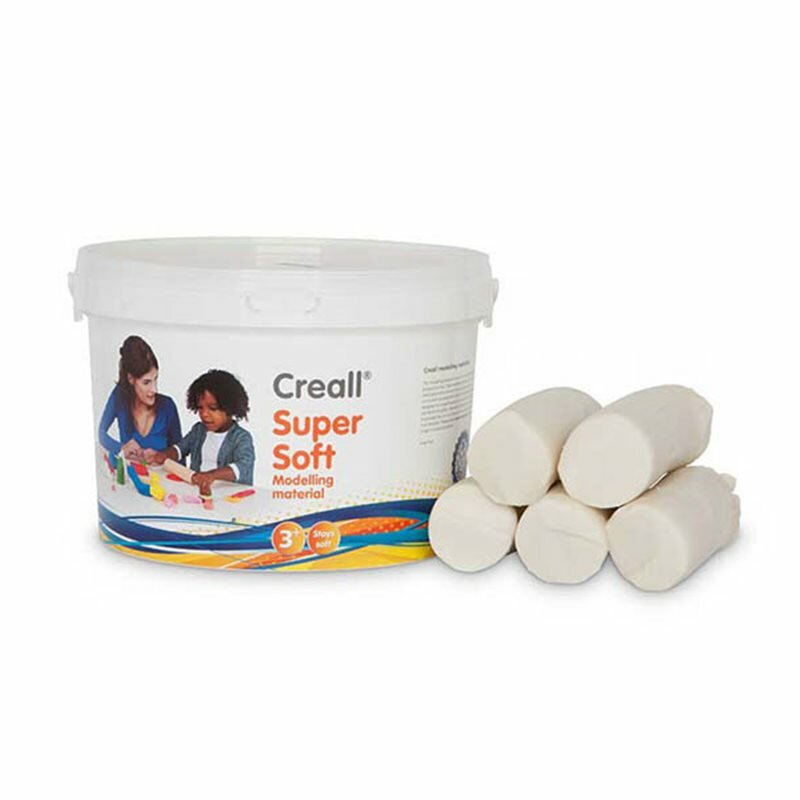 Пластилин Белый супермягкий Creall Super Soft Havo, 1750 гр