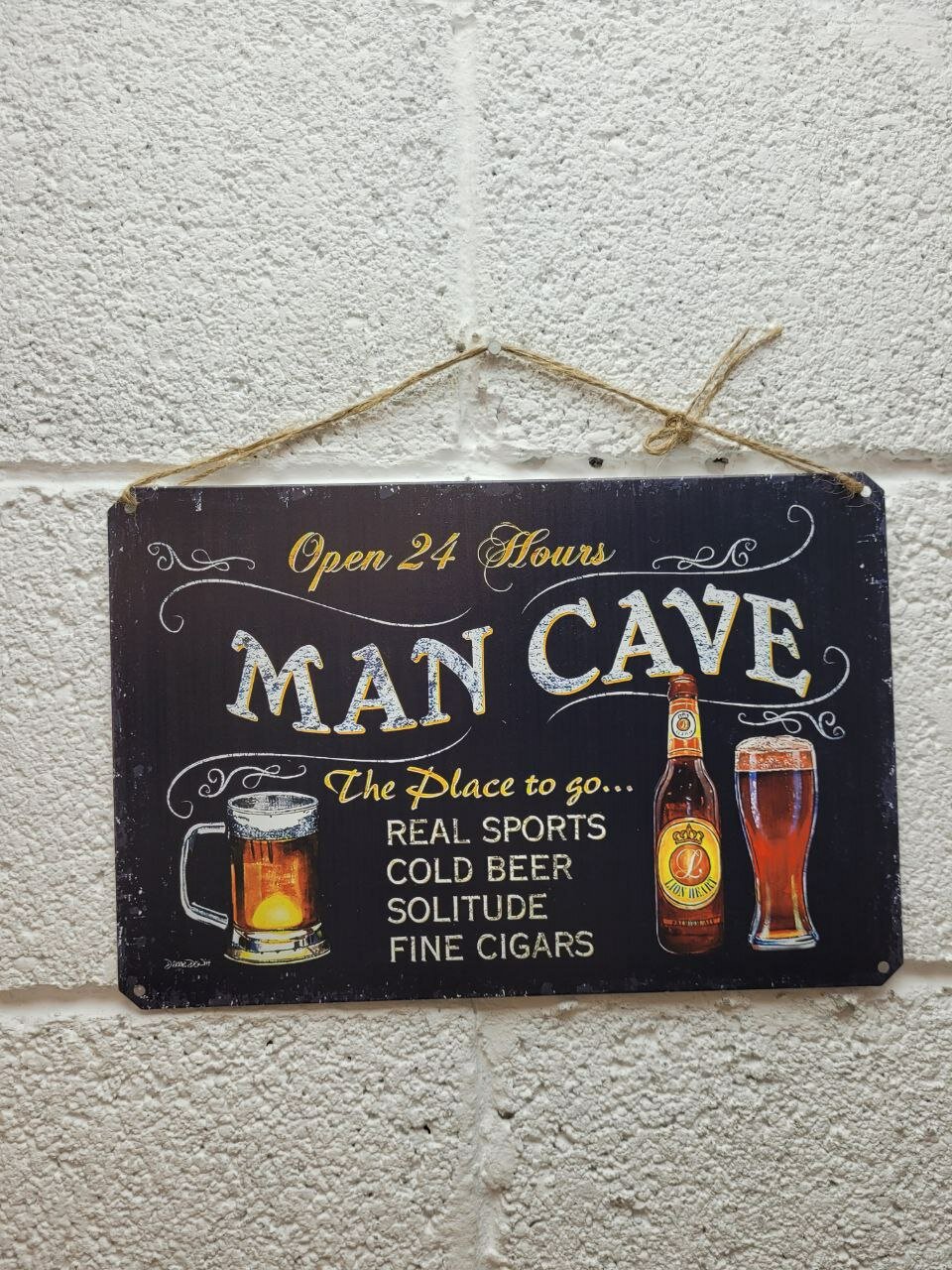 Постер на стену 20 на 30 см "Пив бар" подарочная упаковка в комплекте