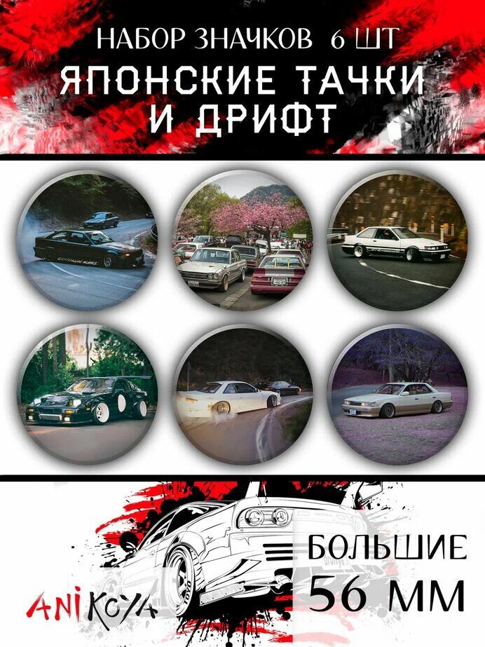 Набор значков AniKoya