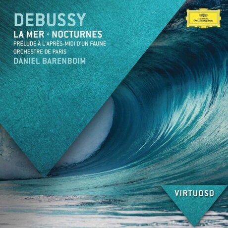 Компакт-Диски, Deutsche Grammophon, CLAUDE DEBUSSY, ORCHESTRE DE PARIS, DANIEL BARENBOIM - Debussy: Nocturnes; Prelude; La Mer (CD)