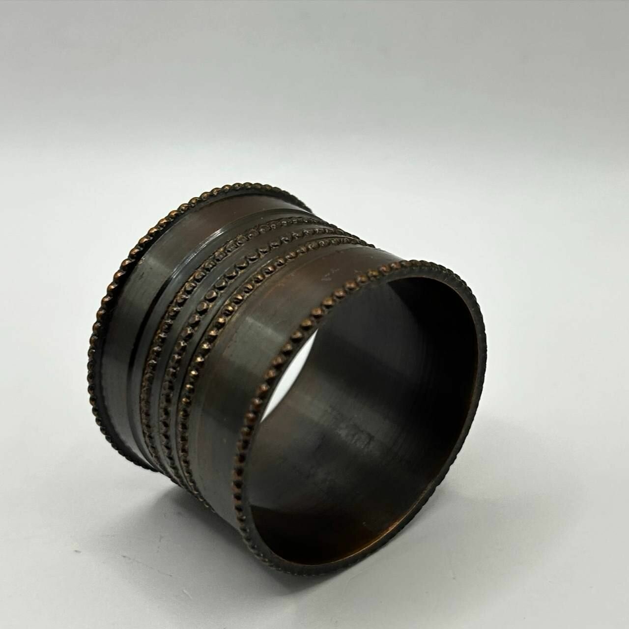 Салфетница медная, диаметром 4,5 см! Красивая! Винтаж!