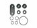 Ремкомплект клапанов печки BMW E60, E61, E63, E64, E65, E66, E67