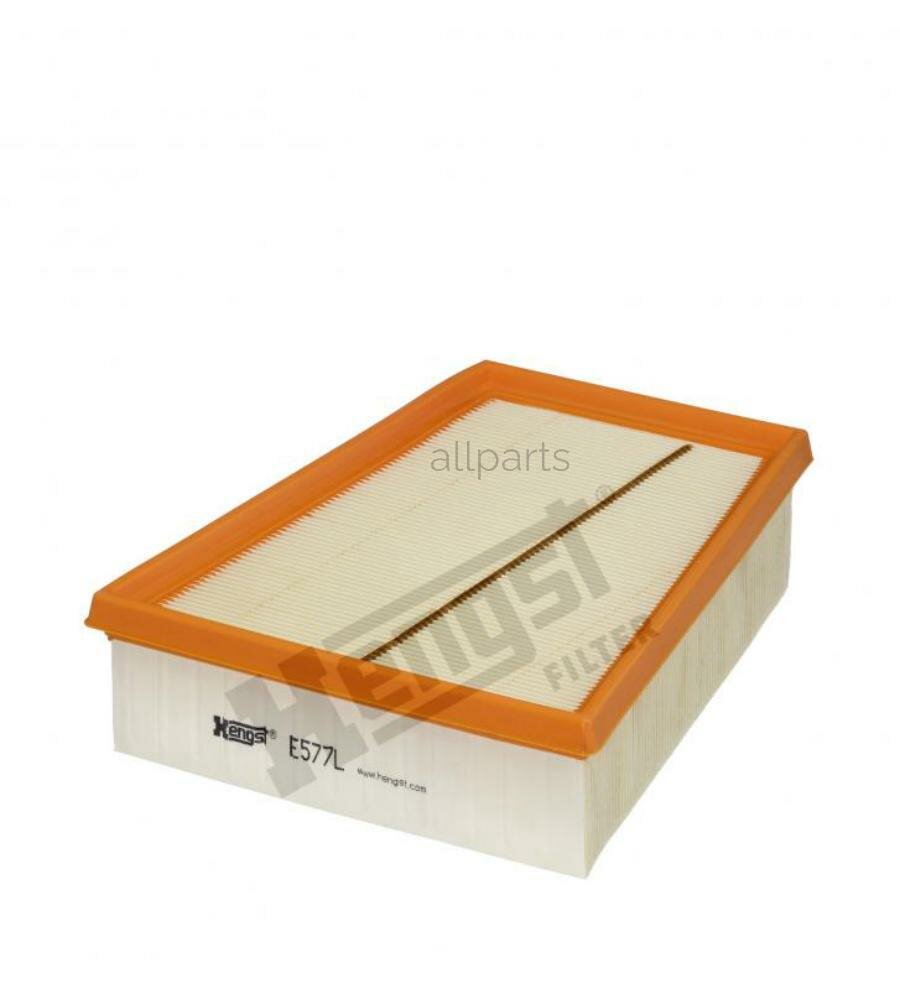 HENGST FILTER E577L Фильтр воздушный RENAULT: GRAND SCENIC II 04 -, MEGANE II 02 -, MEGANE II Coupe-Cabriolet 03 -, MEGANE II седан 03 -, MEGANE II универсал 03 -, SCENIC II 03-
