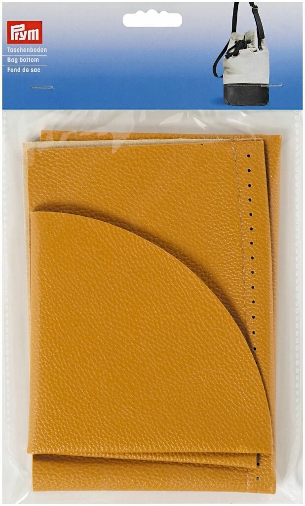 Дно для сумки, цв. горчичный, ? 24 cм x 11 cм, арт.615936