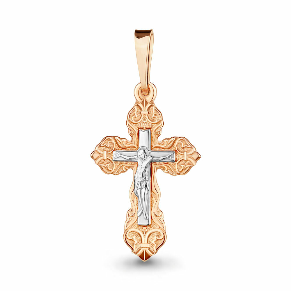 Крестик, серебро, 925 проба