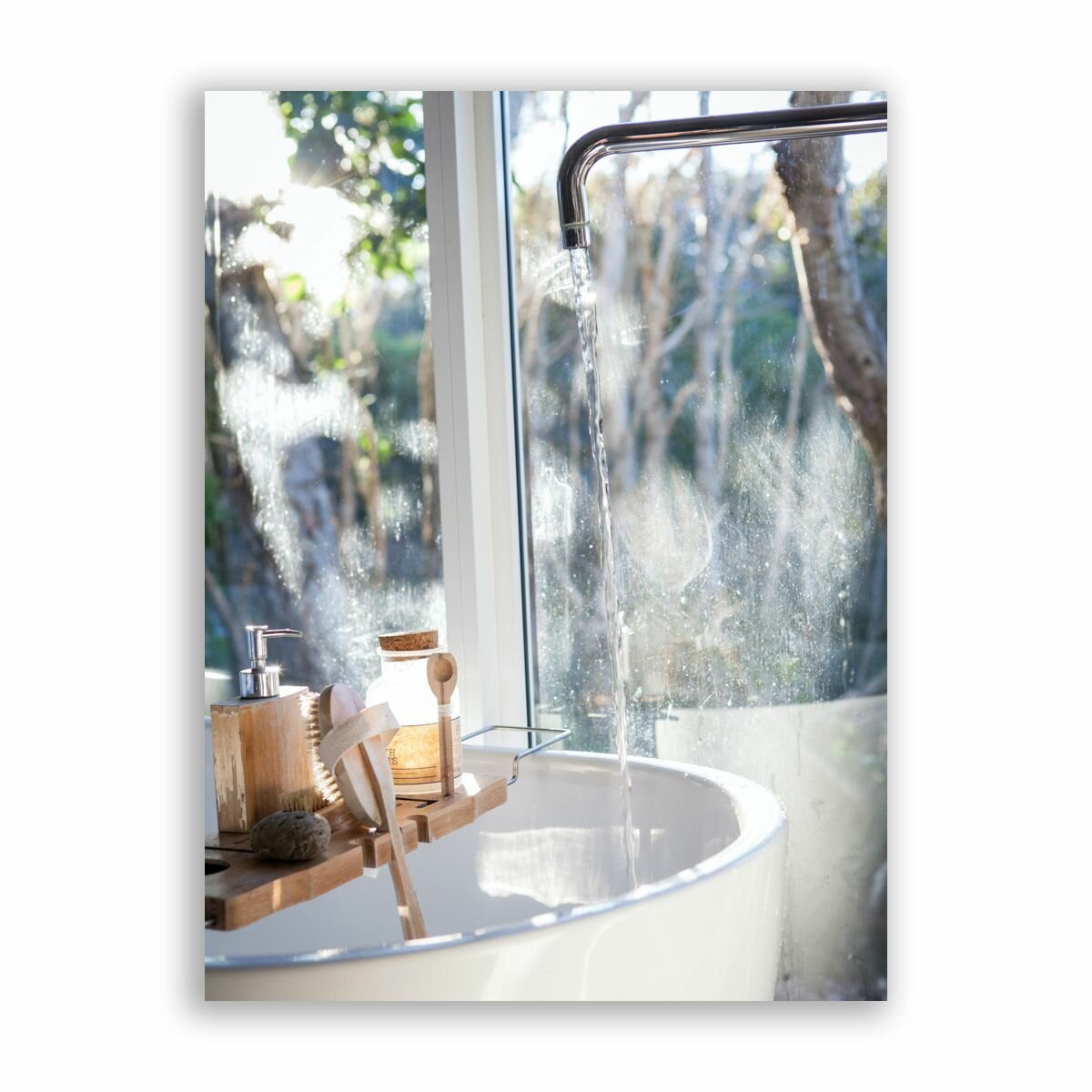 Постер, плакат на бумаге / Ванная комната / Размер 30 x 40 см
