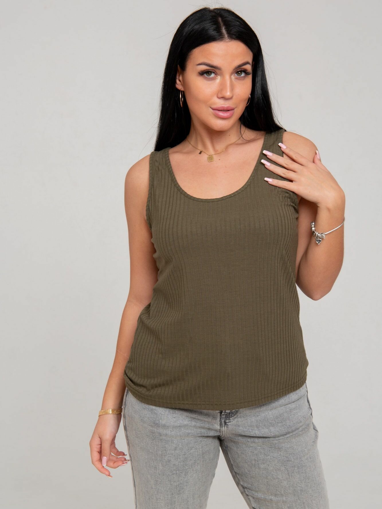 Майка Трикотаж лапша