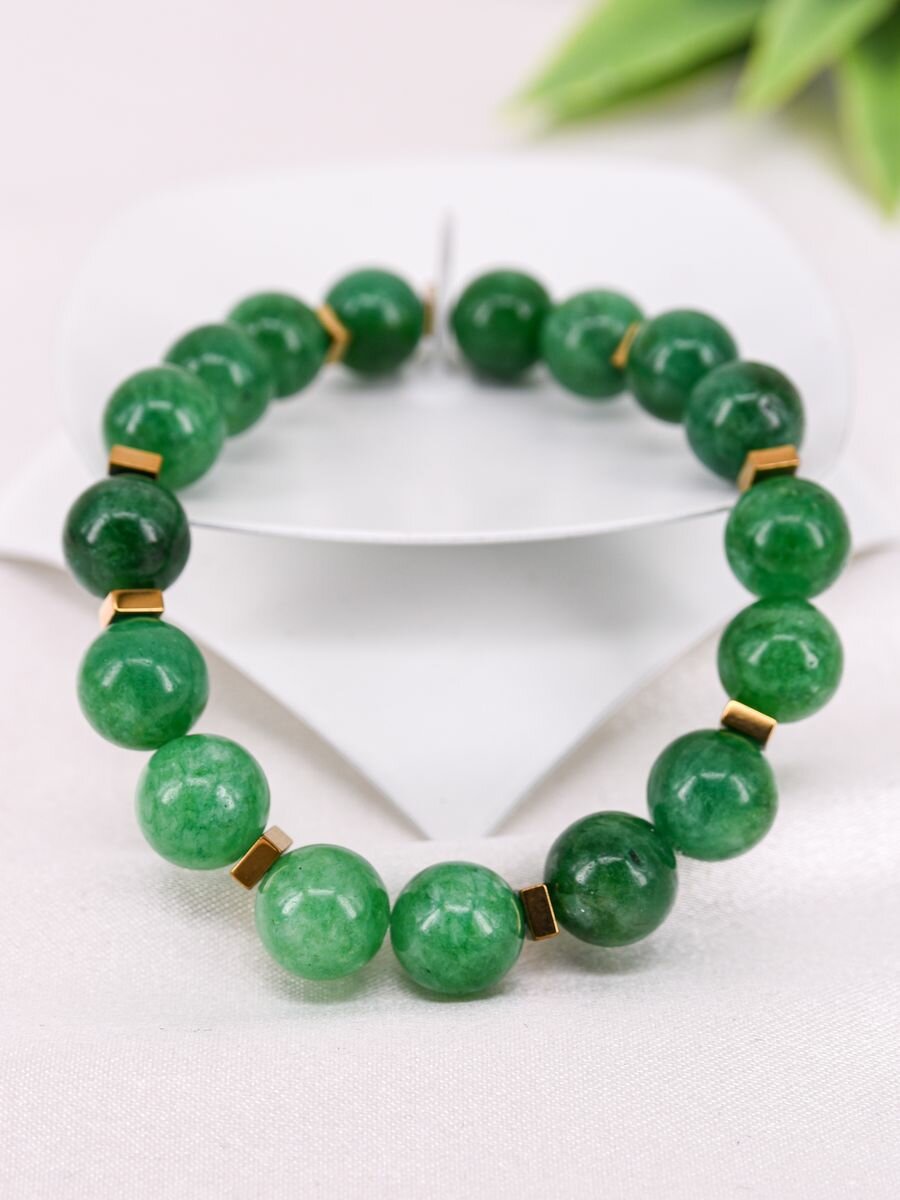 Славянский оберег, Браслет-нить, агат, гематит