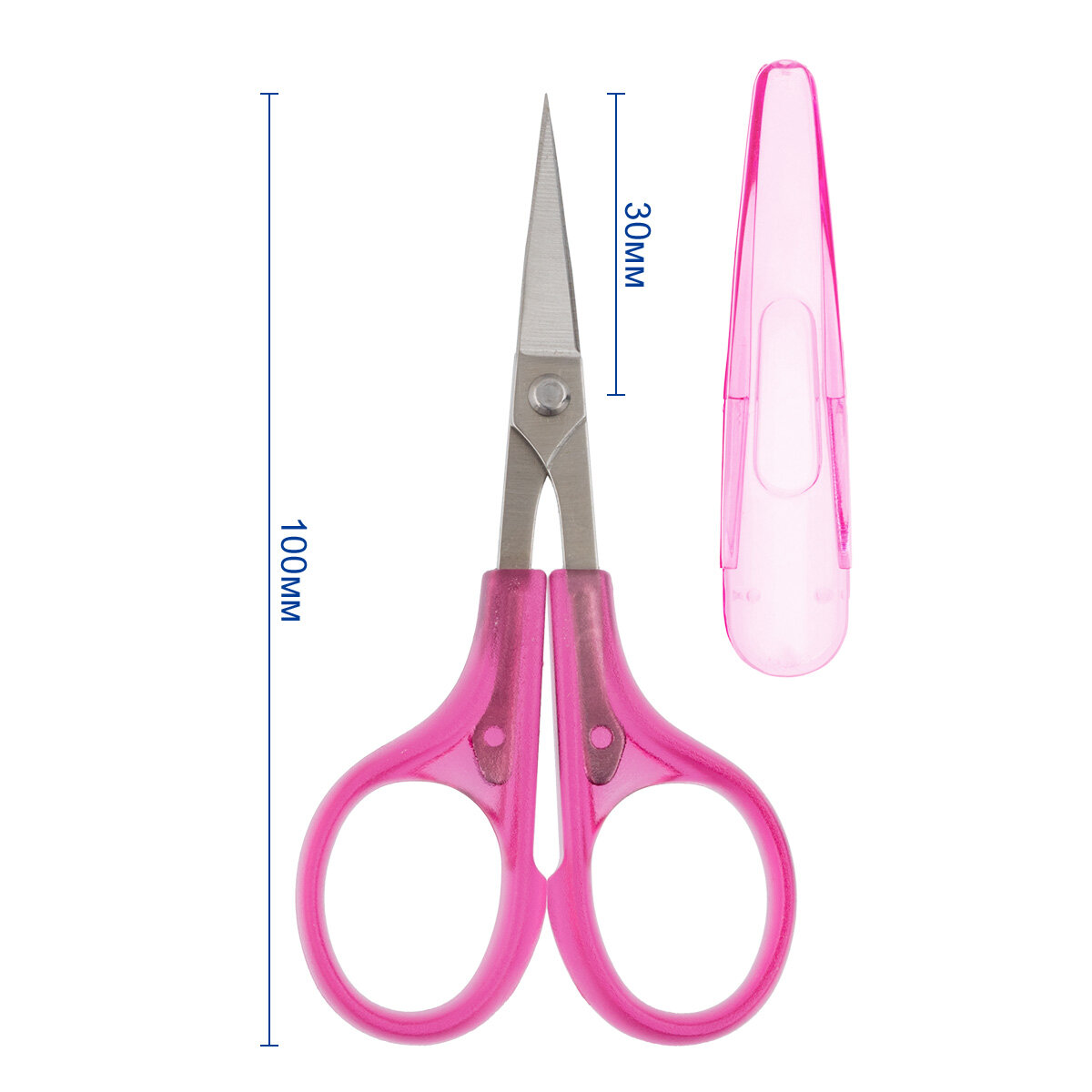 Ножницы Gamma ROS-02 для рукоделия в блистере 100 мм