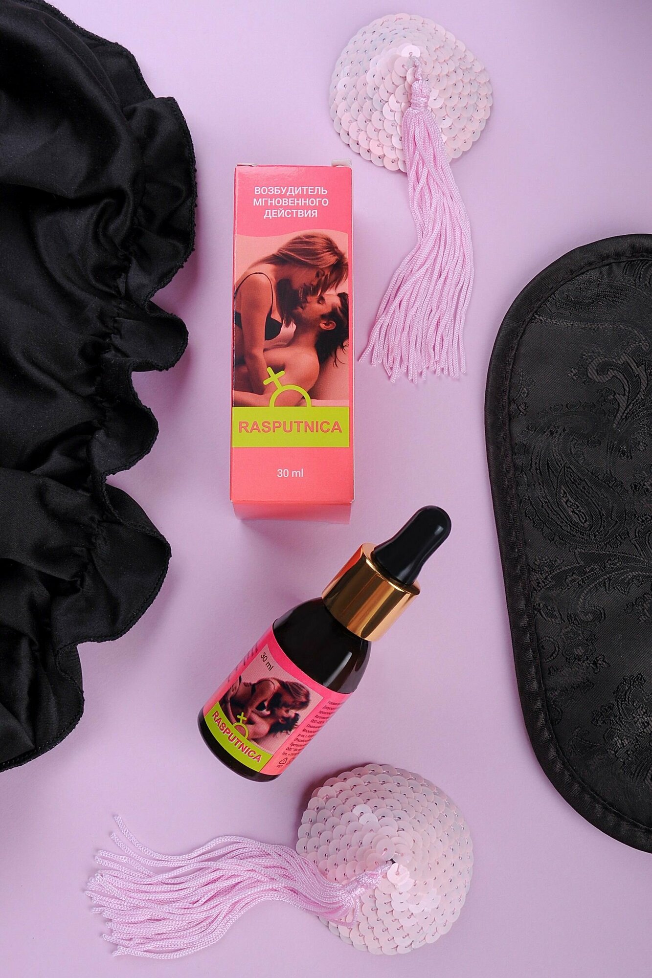 Капли для возбуждения Мистер Икс "Rasputnica", для женщин, 30мл