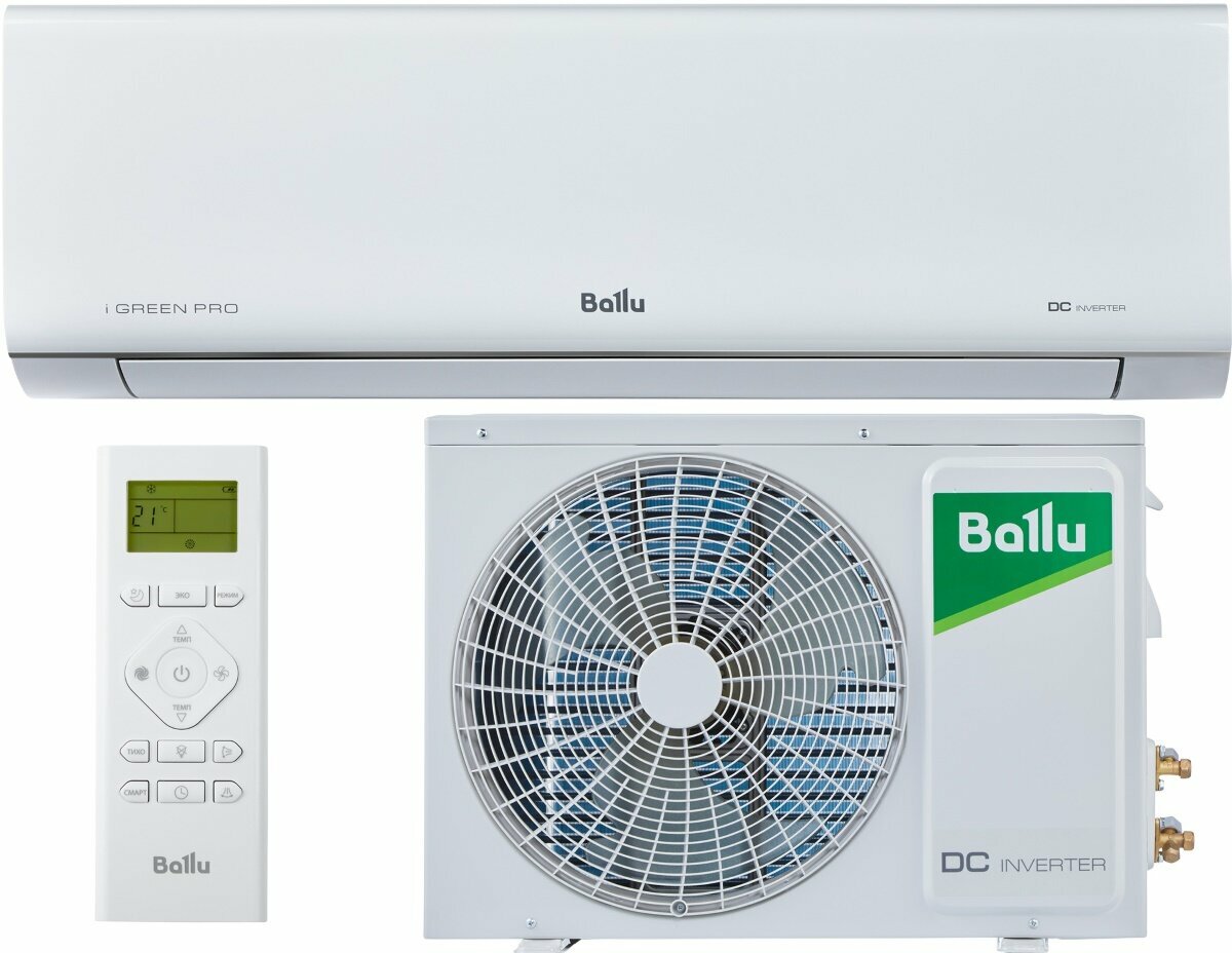 Сплит-система Ballu iGreen Pro DC BSAGI-09HN8 inverter
