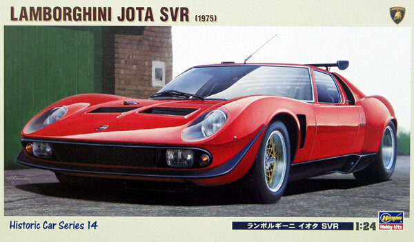 21214 Hasegawa Автомобиль LAMBORGHINI JOTA SVR Масштаб 1/24