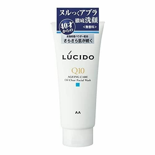 Mandom Пенка для умывания Lucido oil clear facial foam для мужчин после 40 лет, 130 г