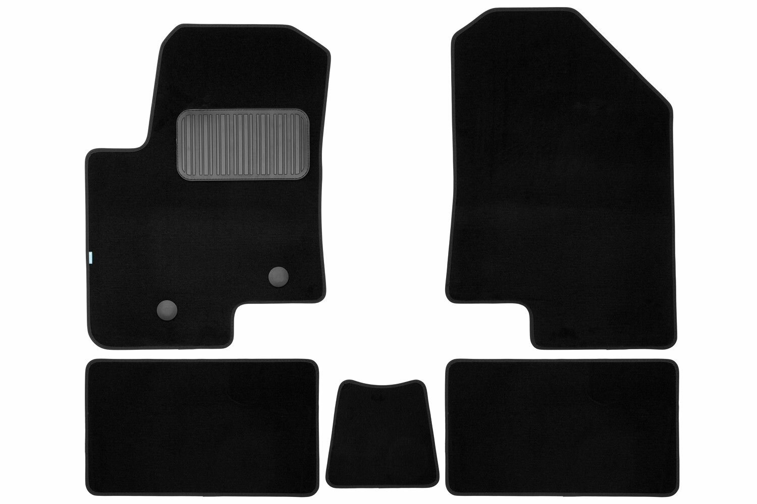 Коврики в салон Klever Premium для EXEED RX 2023-, 5 шт. (текстиль) / Эксид РХ