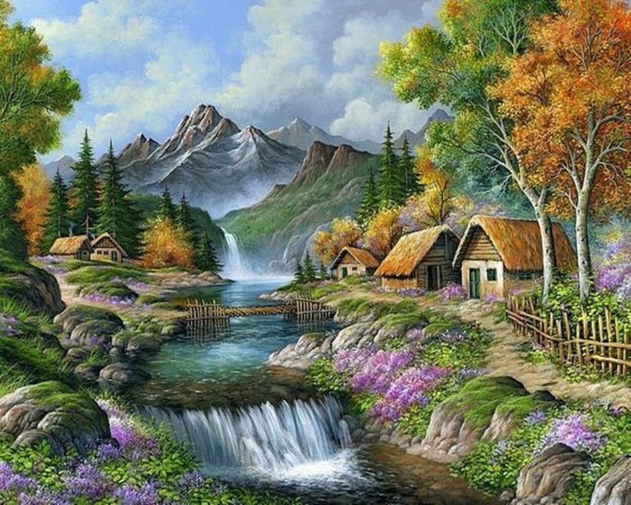 Вышивка крестиком 46х56