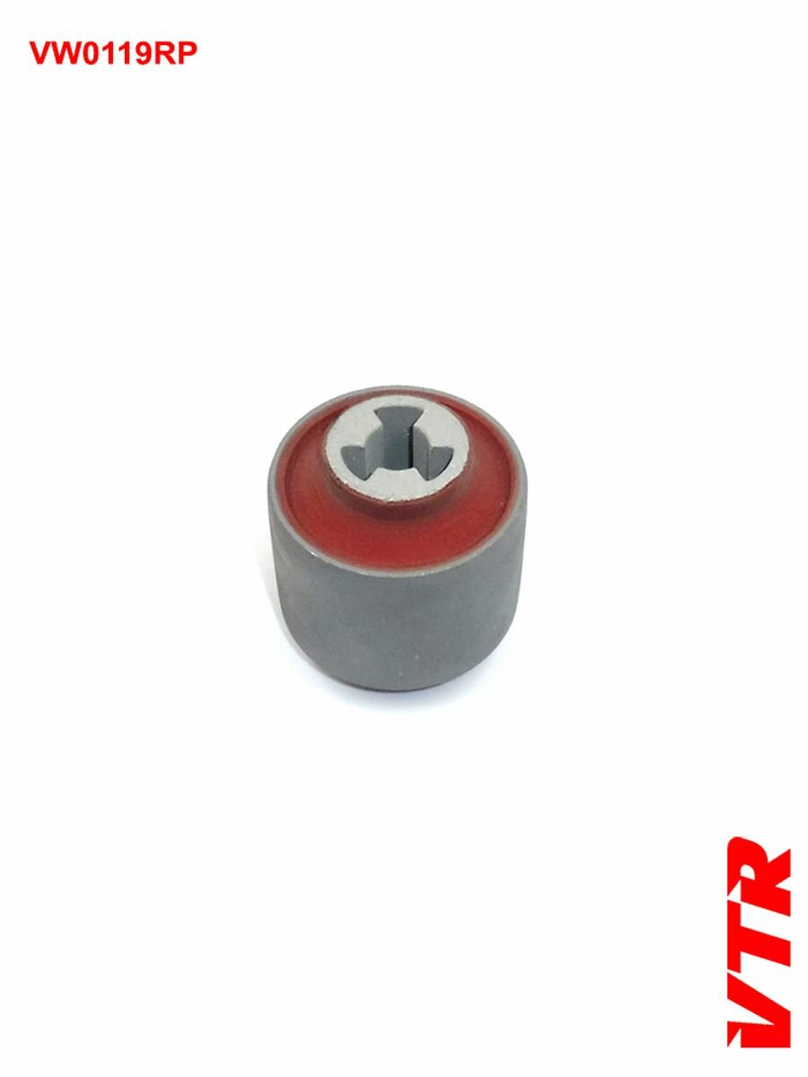 Полиуретановый сайлентблок рычага передней подвески, задний, VW0119RP, VTR