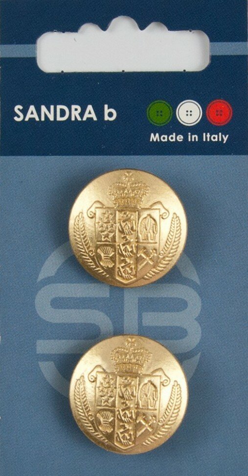#CARD224 Пуговицы Sandra 2 шт
