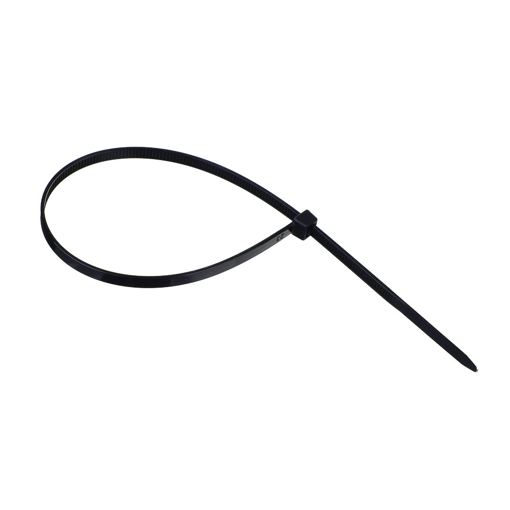 Хомуты Рокот, нейлон, для стяжки, длина 30 см, ширина 3,6 см, чёрные, 50 шт.