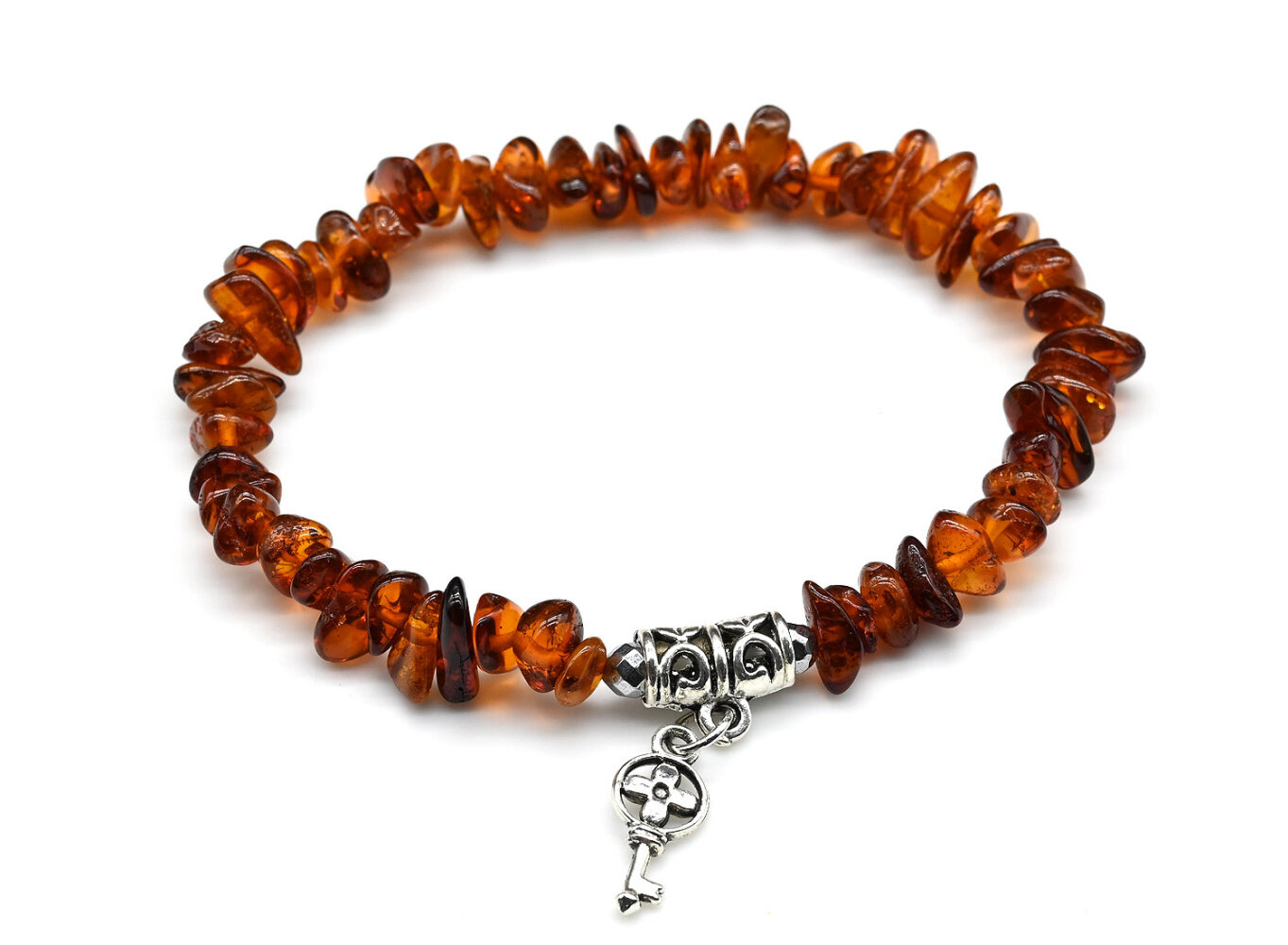 Браслет, янтарь