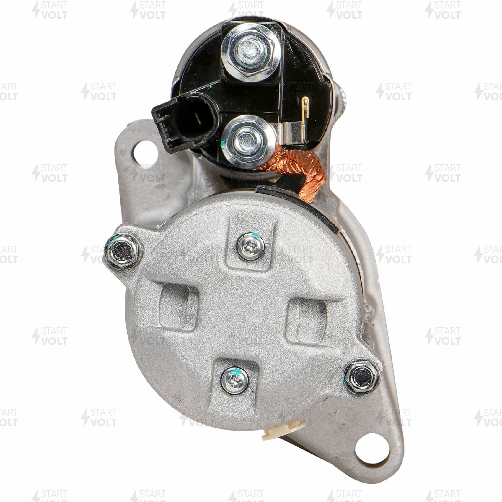 Стартер для а/м Toyota Vitz (99-)/FunCargo (99-)/Platz (00-)/Yaris (99-) 1.3i/1.5i 1кВт (LSt 1904), STARTVOLT LST1904