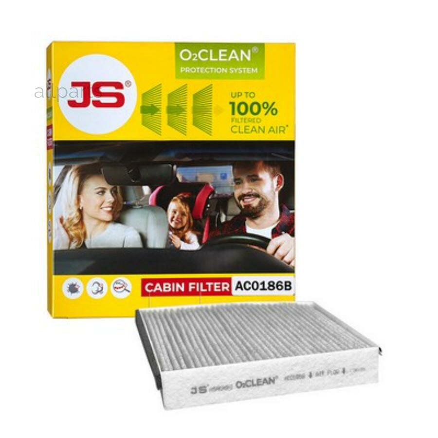 JS ASAKASHI AC0186B Антибактериальная система очистки воздуха в салоне AC0186B INFINITI Q30 QX30 MERCEDES-BENZ A-CLAS