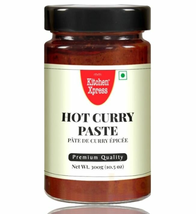 Паста для карри острая Curry Paste Hot 300 гр