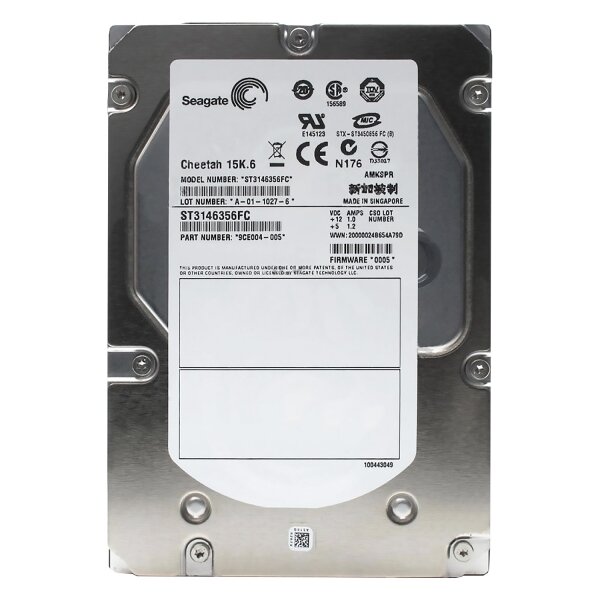 Жесткий диск Seagate 9CE004 146Gb Fibre Channel 3,5" HDD