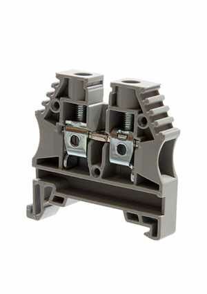 AVK6 (серый), 304140RP Клеммник на DIN-рейку 6мм. кв.