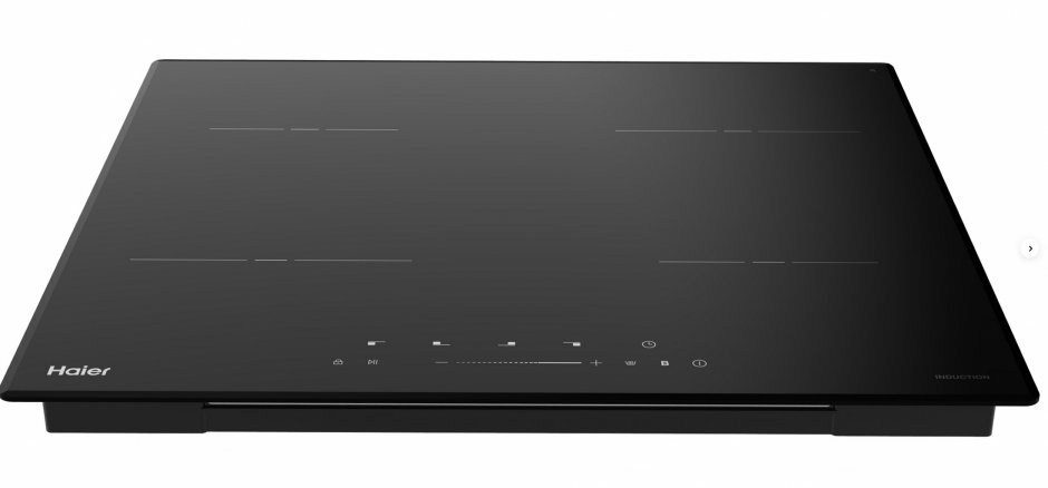 Встраиваемая индукционная варочная панель Haier HHX-Y64TVVB, 9 уровней мощности, Функция Boost — фото 1
