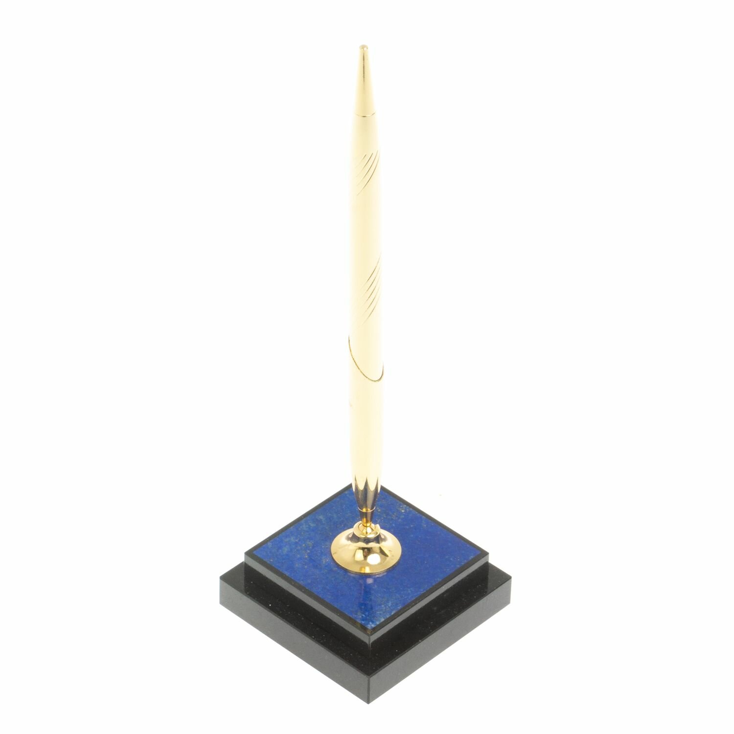 Подставка под ручку из афганского лазурита 6,5х6,5х21,5 см 127546