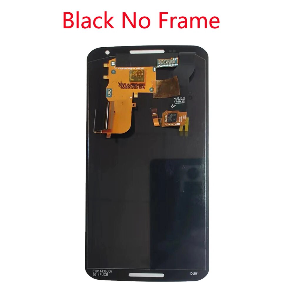 Дисплей Motorola Nexus 6 Black No Frame