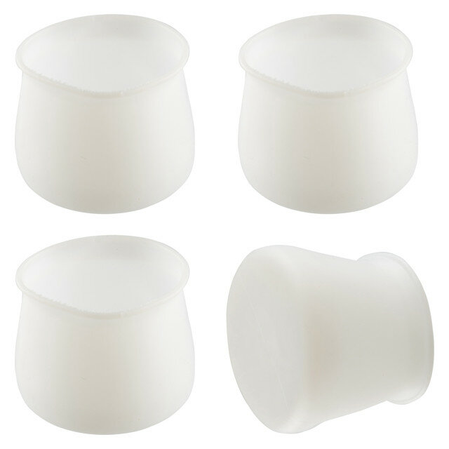 Наконечник для мебельных ножек 30-50мм универсальный белый 4шт