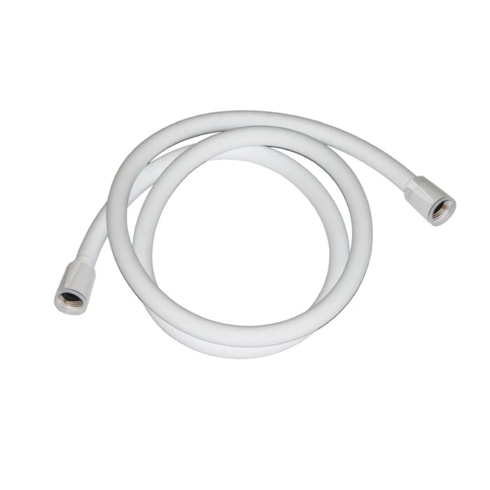 Шланг для душа, белый матовый, силиконовый, 2,0м, Optima Home, IDDIS, OPH20WLi19