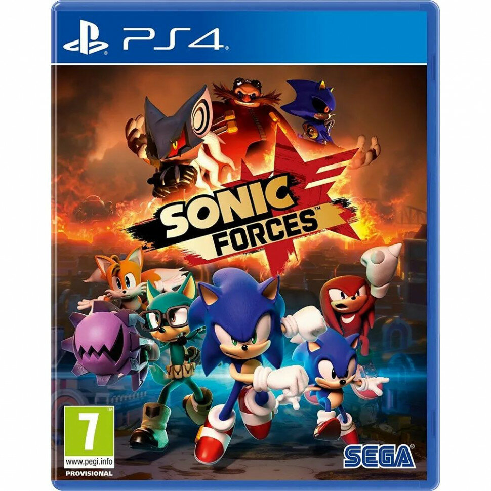 Игра Sonic Forces для PS4 (CUSA 05674) (Русские субтитры)