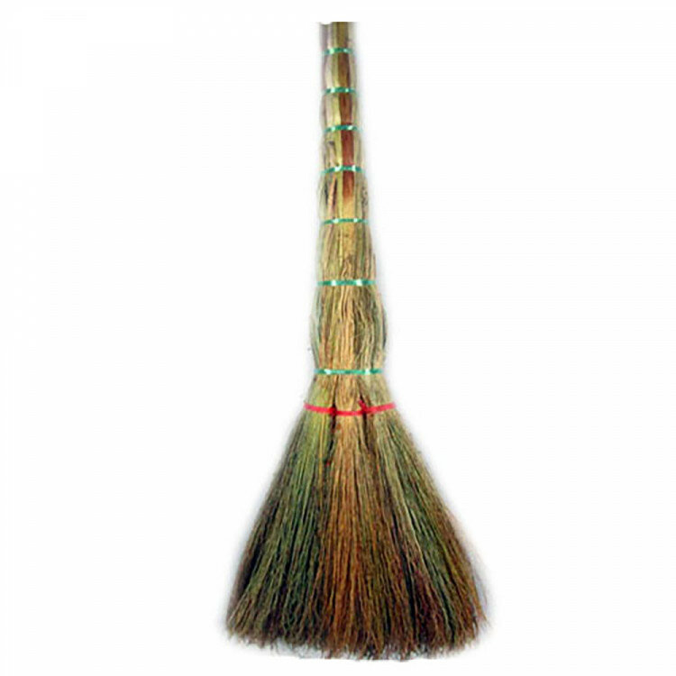 Веник-сорго 3 лучевой вязаный шпагатом г. Воронеж. Количество в наборе 2 шт.