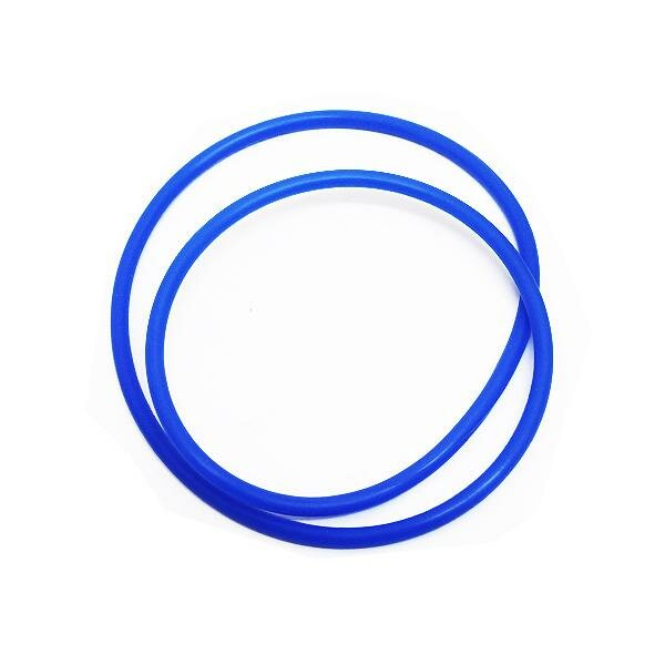 Кольцо МАЗ уплотнительное бортовой передачи синий силикон ПТП64