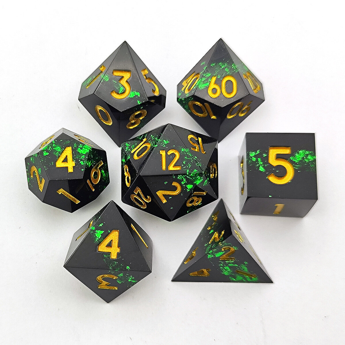 Набор кубиков Xu Xinsheng DND Running Group D20, эпоксидная смола