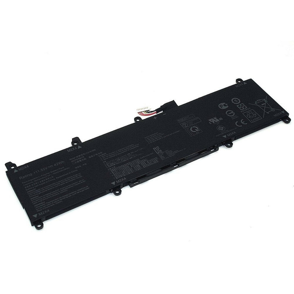 Аккумулятор для ноутбука Asus Vivobook S13 S330UA, S330FA (C31N1806) 11.55V 3640mAh 42Wh, черная, HC/ORG
