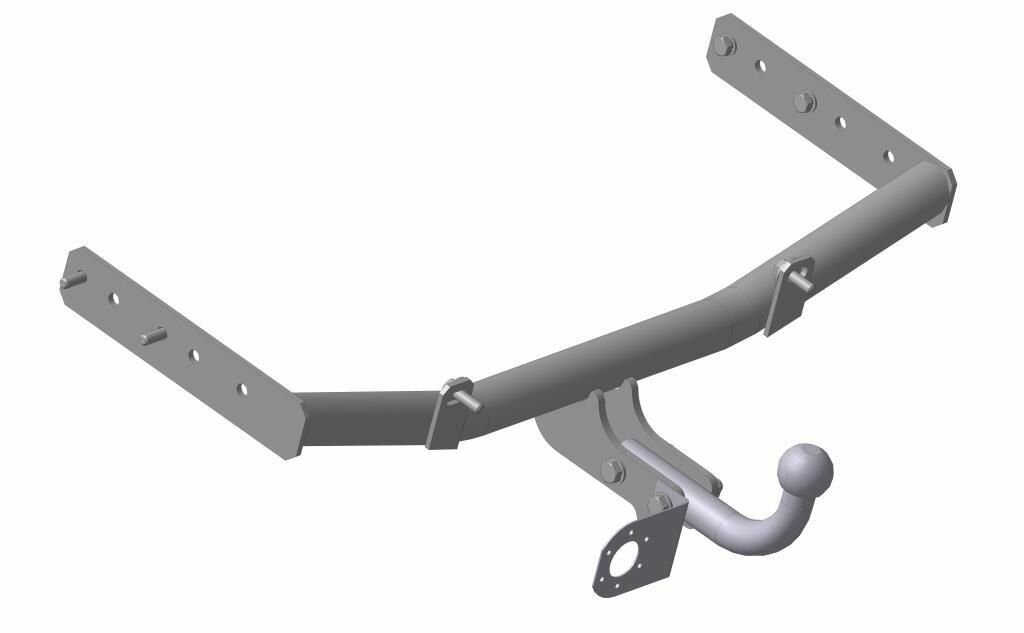 Фаркоп WESO 1232-A на Lada Kalina Cross 2014 - 2016