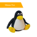 Игрушка мягкая пингвин "Мини-Tux", официальный талисман LINUX