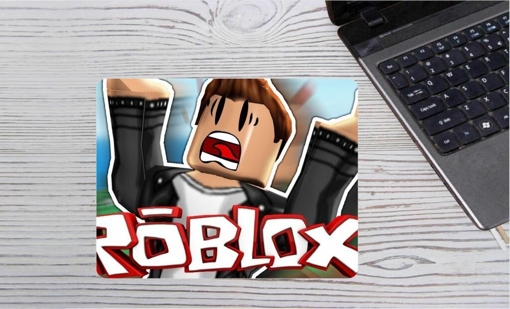 Коврик для мышки игровой 36 на 29 см GOODbrelok Роблокс, Roblox для мышки №19