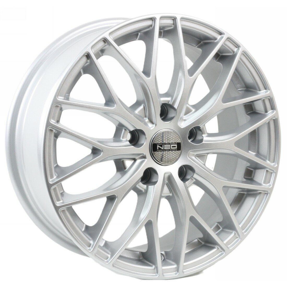 Колесный диск Neo 654 6,5x16 5x112 ET38 57,1 Silver литой для автомобиля