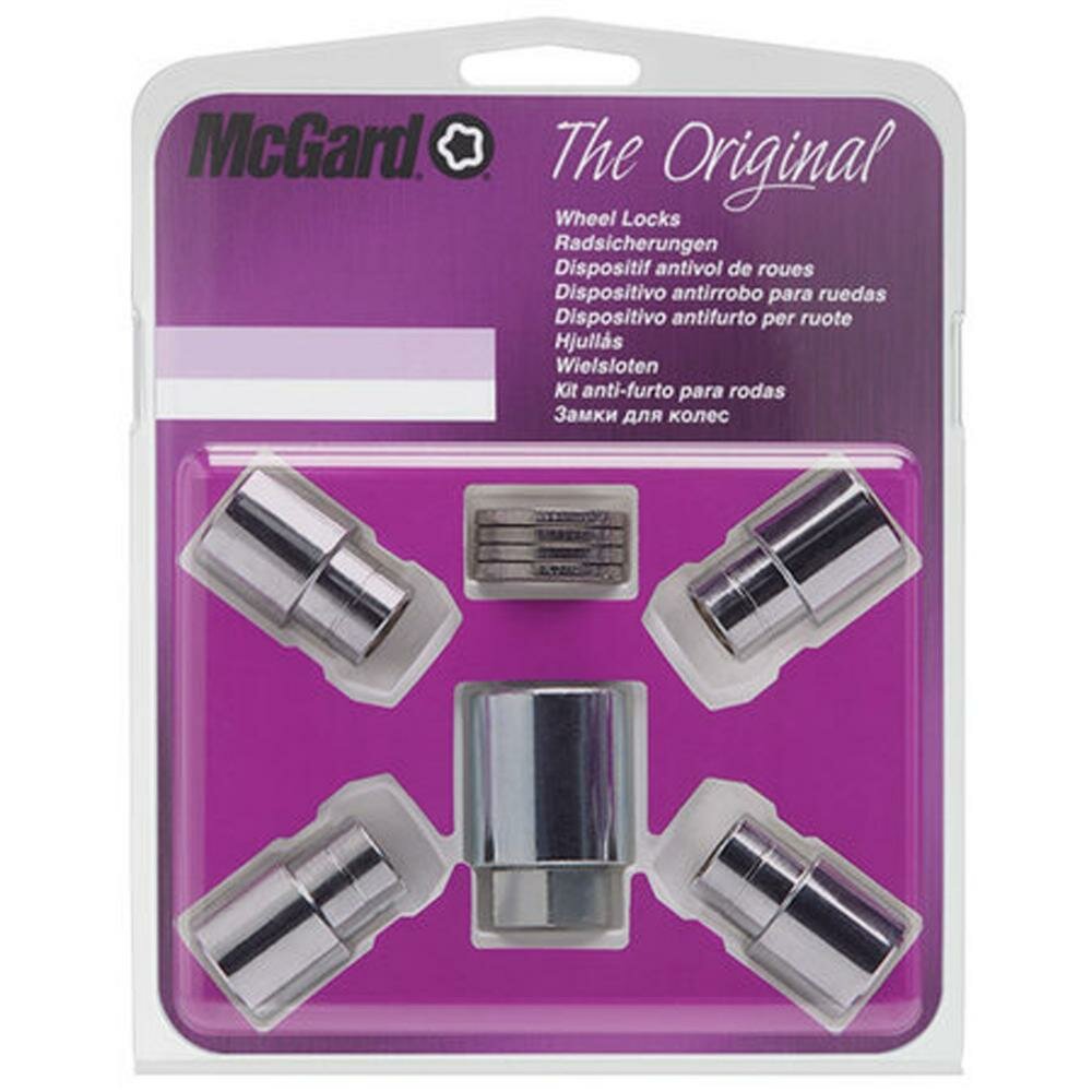 Гайка колесная секретная (кт.) М12*1,5 H=35 ключ 21 мм пресс-шайба McGard