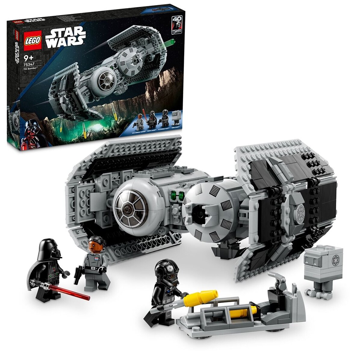 Конструктор LEGO Star Wars™ 75347 Бомбардировщик СИД, 625 дет.