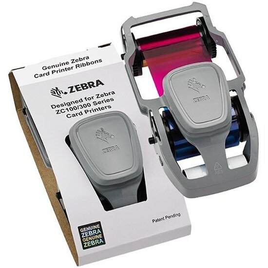 Красящая лента Zebra Ribbon, Color-YMCKO, 200 Images, ZC100/ZC300, EMEA