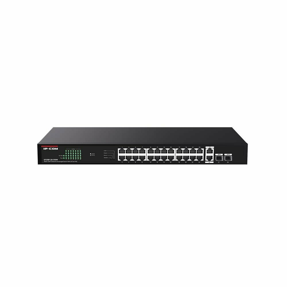 Коммутатор 24PORT POE G1128P-24-250W IP-COM