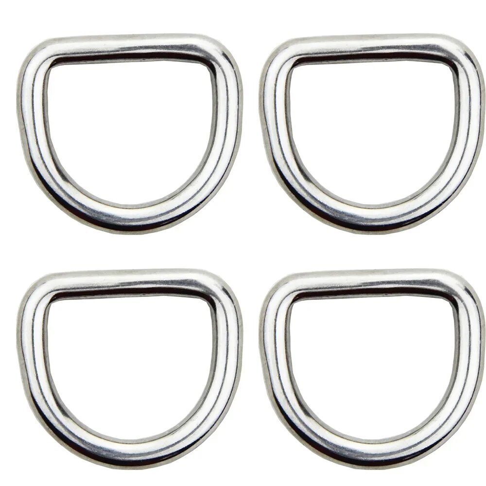 Д-образные кольца из нержавеющей стали 316, набор из 10 штук 4 20 17mm