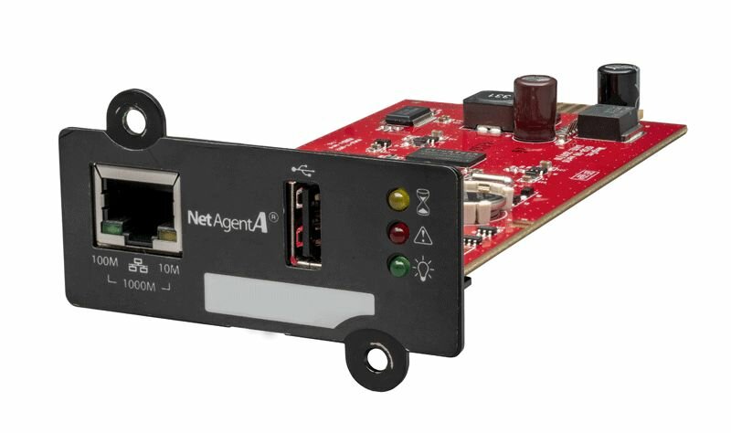 2-портовая внутренняя карта NetAgent A Связь Инжиниринг(CB506 )SNMP v2/3, USB